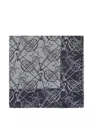 VIVIENNE WESTWOOD Orb Monogram Scarf