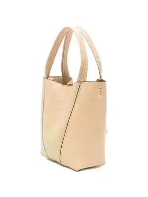 Chloé Ring Detail Leather Tote Bag