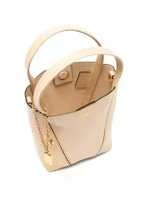 Chloé Ring Detail Leather Tote Bag