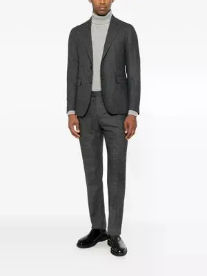 Tagliatore Check-pattern Single-breasted Suit