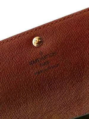 LOUIS VUITTON Vintage Sarah Wallet Monogram Canvas Small Wallets - Brown