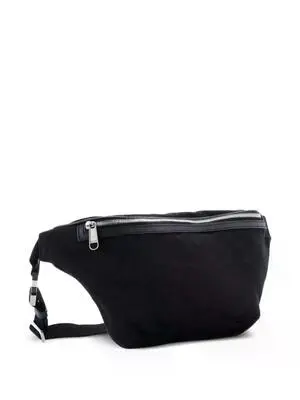 Gucci Jumbo Gg Canvas Large Belt Bag - Black