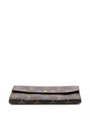 LOUIS VUITTON Vintage Sarah Wallet Monogram Canvas Small Wallets