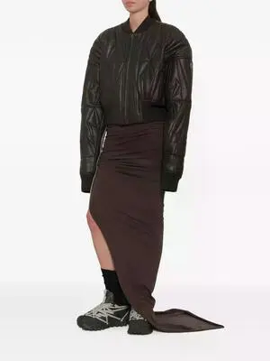 MONCLER + RICK OWENS Geocamo Quilted Leather Jacket