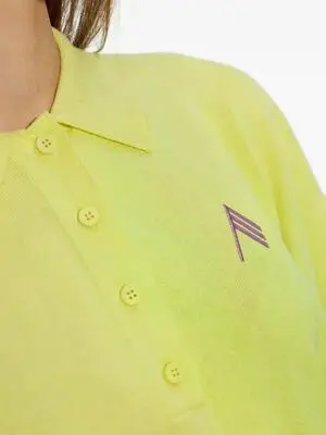 Attico Striped Polo Shirt