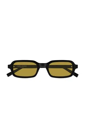 Saint Laurent Square-frame Acetate Sunglasses - Black