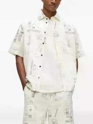Karl Lagerfeld Rue St-guillaume Printed Shirt