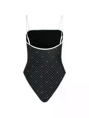 Karl Lagerfeld Polka Dot Swimsuit