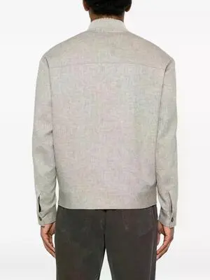 Iceberg Logo Plaque Side Stripe Jacket