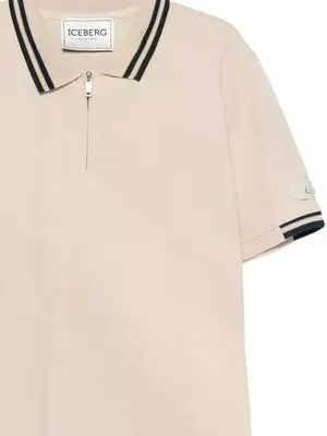 Iceberg Zip-fastening Polo Shirt