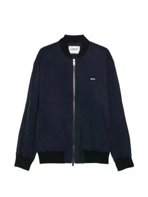 Iceberg Zip Bomber Jacket - Blue