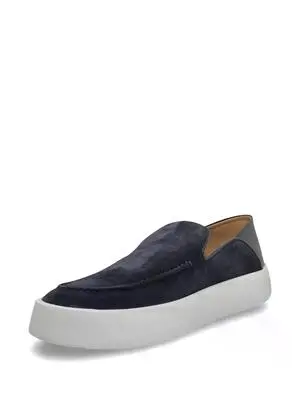 BARRETT Suede Leather Loafers - Blue