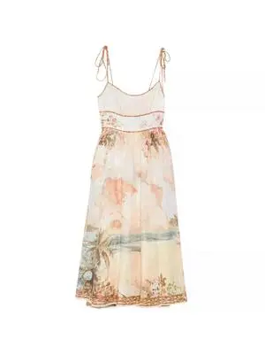 Zimmermann Scoop Neck Day Dresses