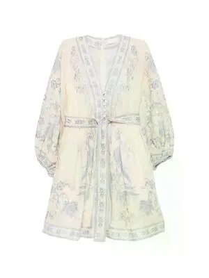 Zimmermann Indra Floral-print Mini Dress