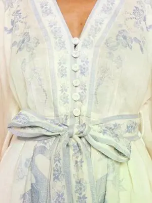 Zimmermann Indra Floral-print Mini Dress