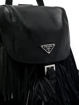 Prada Fringe Backpack