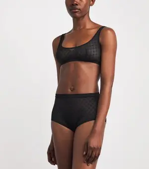 Simone Perele Lace Plume Control Briefs