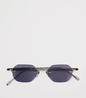 SATO Terebellum Ii Octagonal Sunglasses - Purple