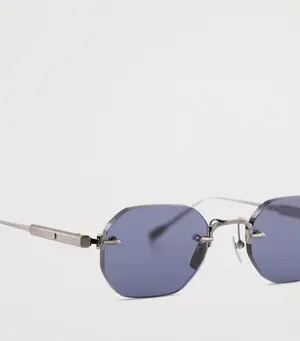 SATO Terebellum Ii Octagonal Sunglasses - Purple