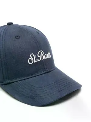 MC2 SAINT BARTH Embroidered Baseball Cap - Blue