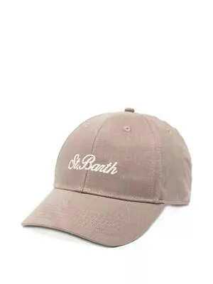 MC2 SAINT BARTH Logo Baseball Cap - Neutrals