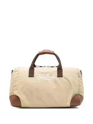MC2 SAINT BARTH Embroidered Logo Holdall - Neutrals