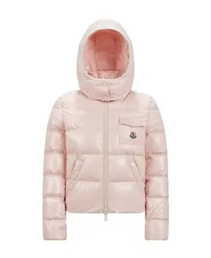 Moncler Short Padded Zip-up Jacket With Detachable Hood