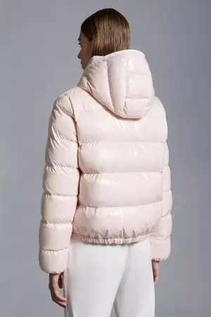 Moncler Short Padded Zip-up Jacket With Detachable Hood