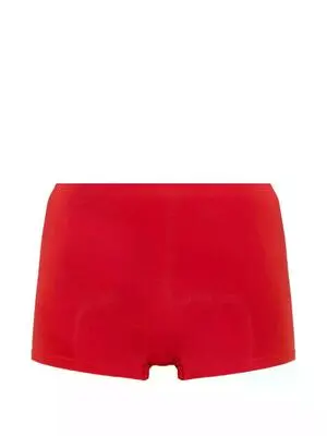 Hanro X Adam High-waisted Seamless Boxers - Red