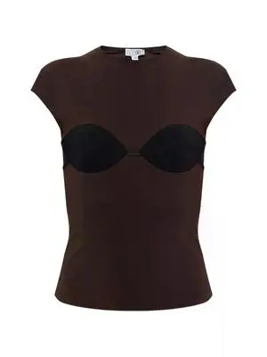 MAISON MARGIELA Bra Overlay T-shirt