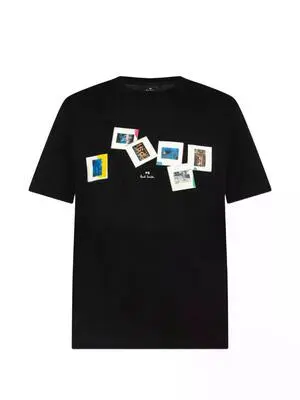 Paul Smith Slides Graphic-print T-shirt - Black
