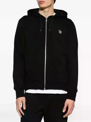 Paul Smith Zebra Patch Zip-up Hoodie