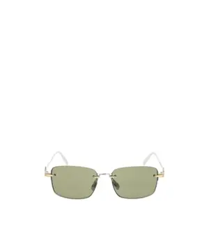 Dior Cd Diamond Rectangle Rimless Sunglasses - Gray