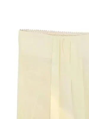 ALYSI Silk Maxi Skirt - Yellow