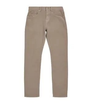 7 For All Mankind Slimmy Luxe Motion Slim Jeans - Beige