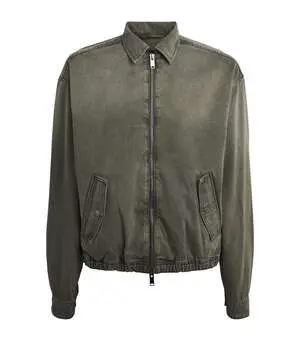 7 For All Mankind Aviator Denim Jacket