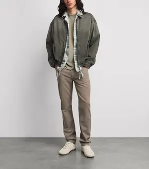 7 For All Mankind Crew-neck T-shirt - Green