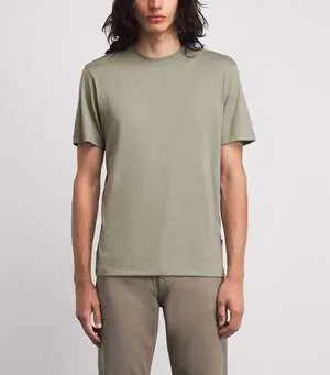 7 For All Mankind Crew-neck T-shirt - Green