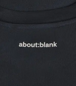 ABOUT:BLANK Cotton Logo Garcon T-shirt - Black