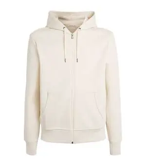 Polo Ralph Lauren Polo Ralph Lauren Cotton Zip-Up Hoodie Beige