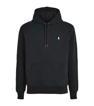 Polo Ralph Lauren Double-knit Logo Hoodie - Black