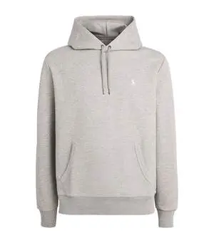 Polo Ralph Lauren Double-knit Logo Hoodie - Grey