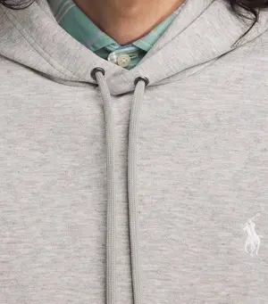 Polo Ralph Lauren Double-knit Logo Hoodie - Grey