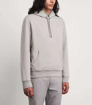 Polo Ralph Lauren Double-knit Logo Hoodie - Grey