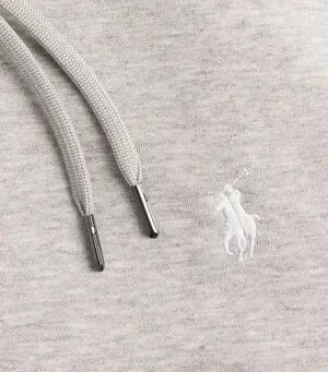 Polo Ralph Lauren Double-knit Logo Hoodie - Grey