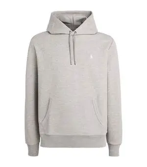Polo Ralph Lauren Double-knit Logo Hoodie - Grey