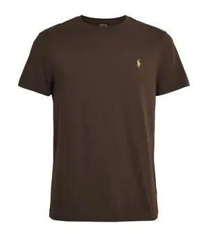 Polo Ralph Lauren Cotton Polo Pony T-shirt - Brown