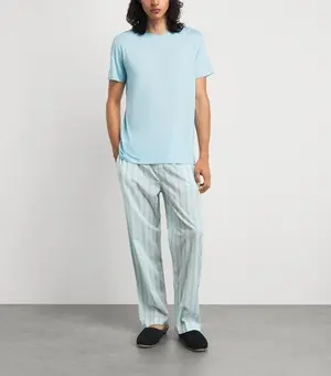Derek Rose Cotton Amalfi Lounge Trousers