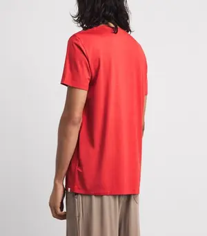 Derek Rose Basel Lounge T-shirt - Red
