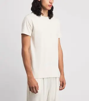 Derek Rose Basel Lounge T-shirt - Neutral